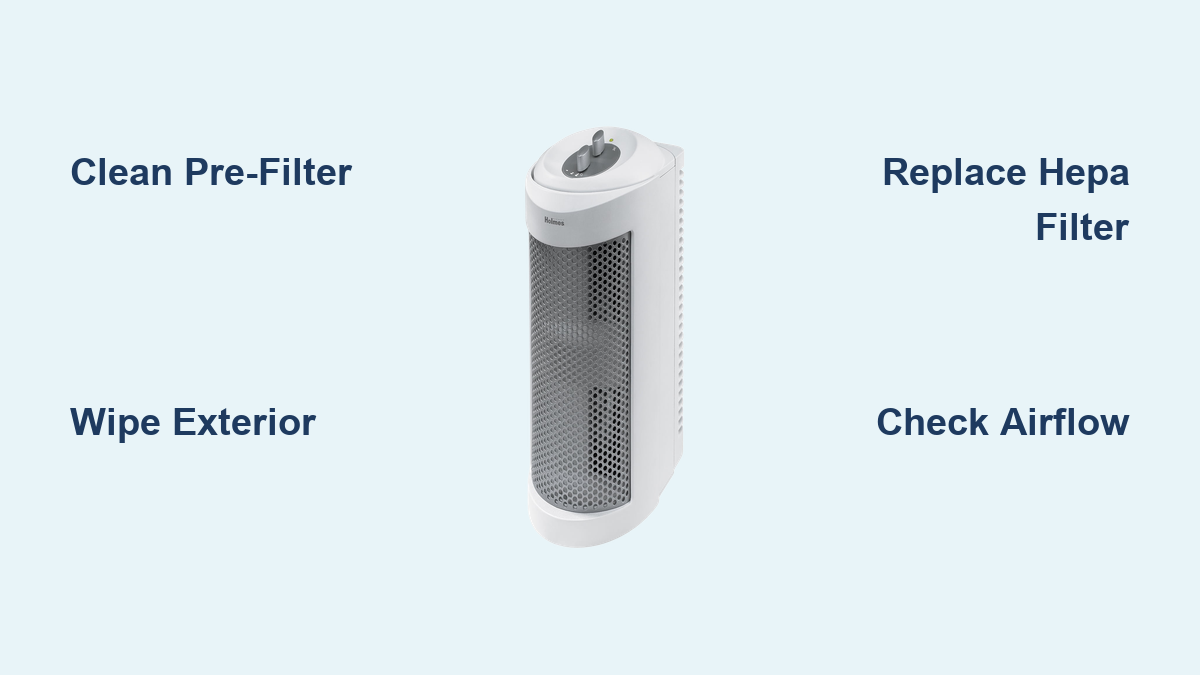 How to Clean Holmes Air Purifier - 2026