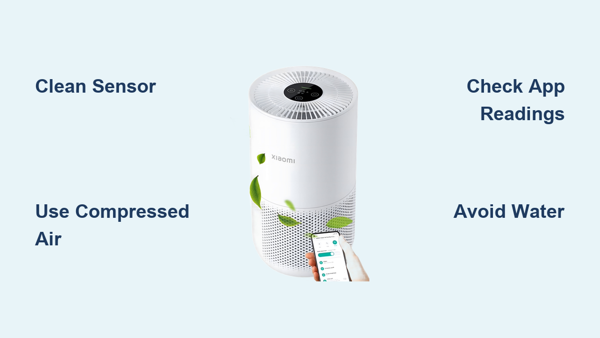 Mi Air Purifier Sensor Cleaning Guide - 2026
