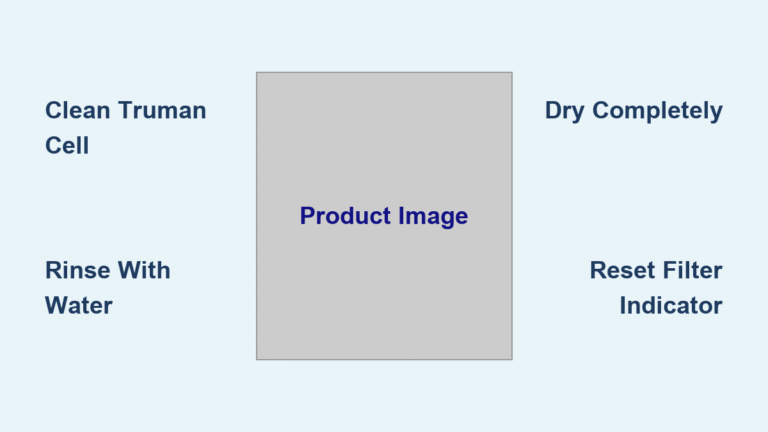 Oreck Air Purifier Truman Cell Cleaning Guide - 2026