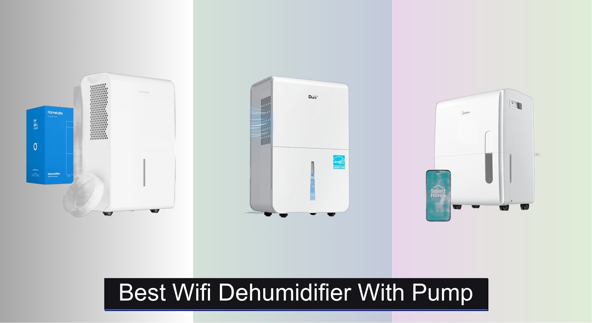 7 Best WiFi Dehumidifiers with Pump 2026