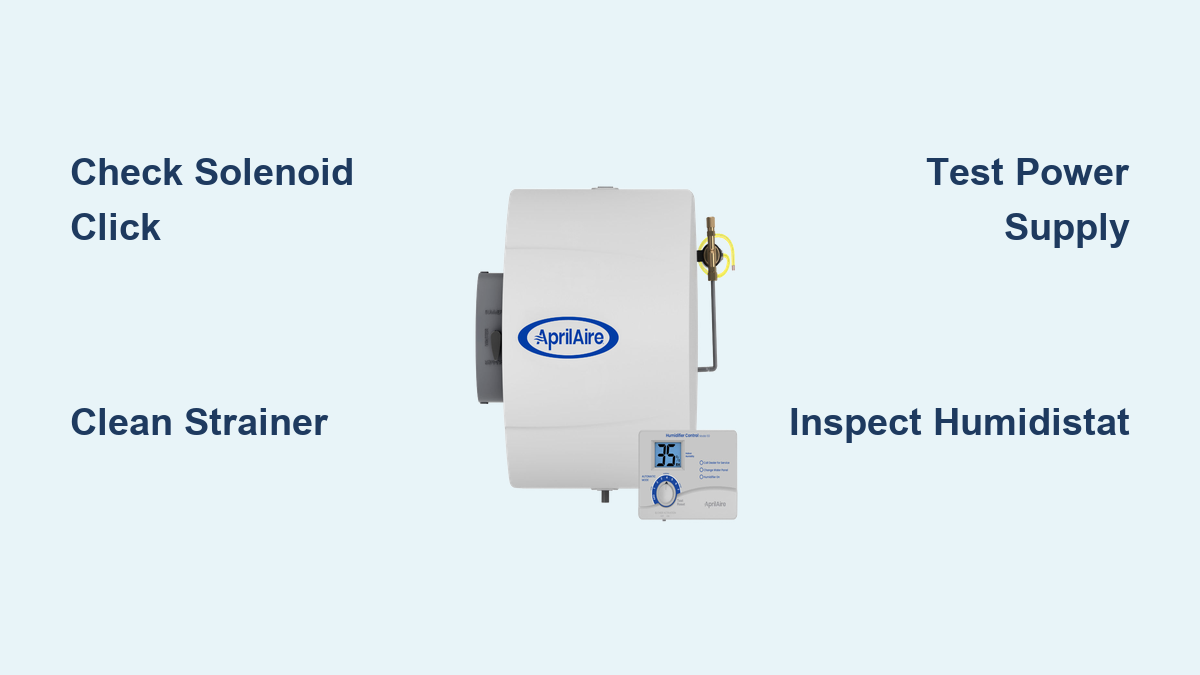 How to Fix Aprilaire Humidifier Not Working