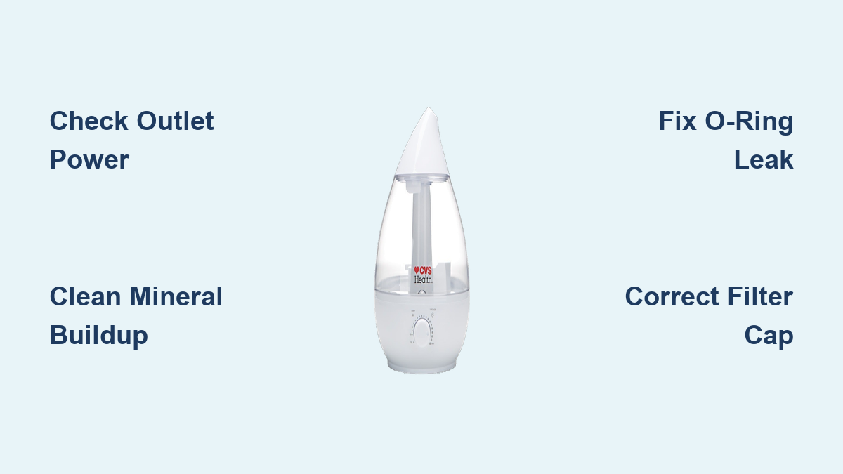 How to Fix CVS Humidifier Not Working