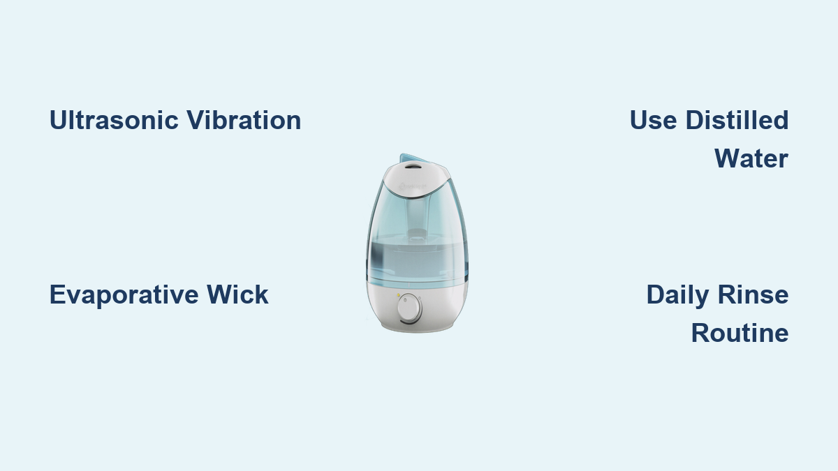 How a Cool Mist Humidifier Works