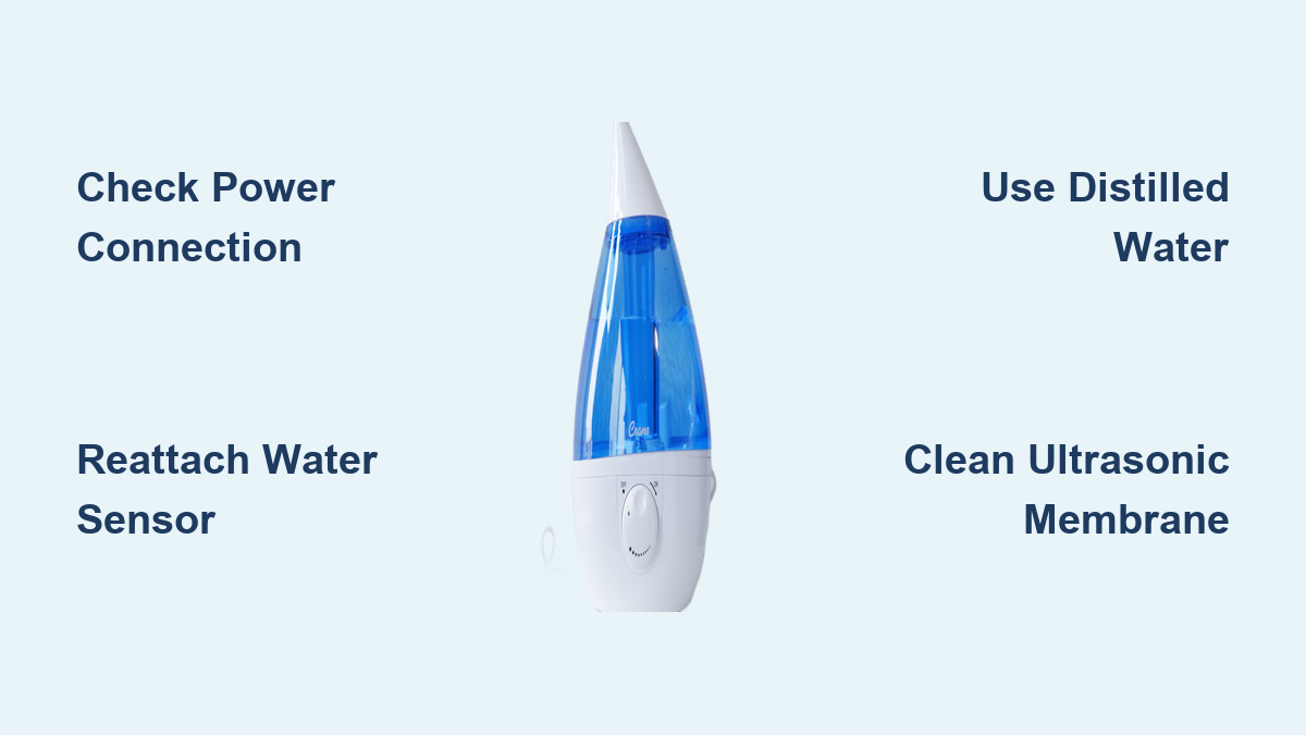 Crane Humidifier Not Working: Quick Fix Tips