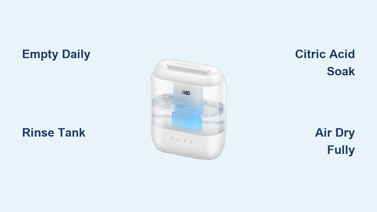 How to Clean Dreo Humidifier: Easy Steps