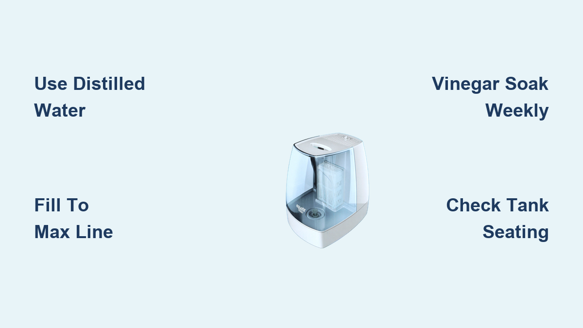 How to Use Equate Humidifier: Easy Steps