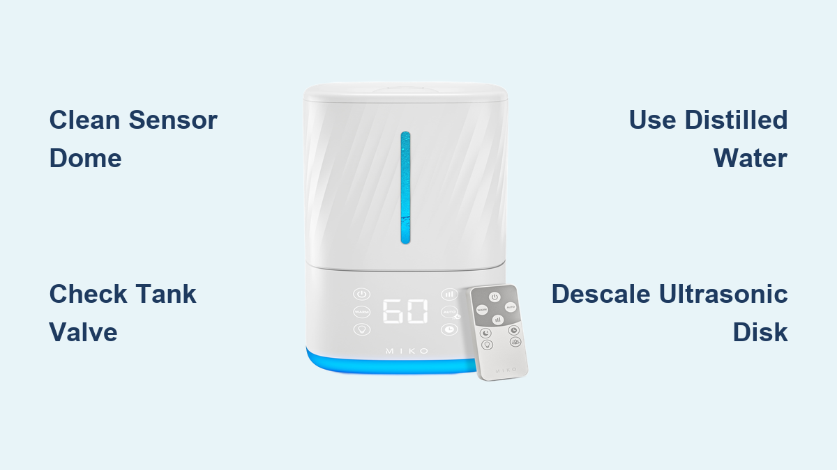 How to Fix Miko Humidifier Not Working