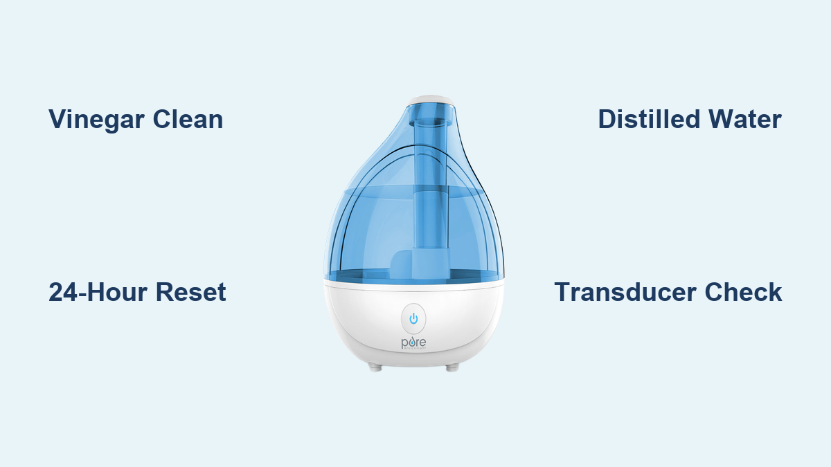 Pure Humidifier Not Misting? Fix No Mist Issue