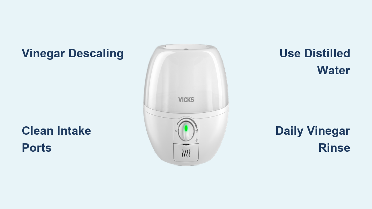 Vicks Humidifier Not Using Water? Fix It Fast