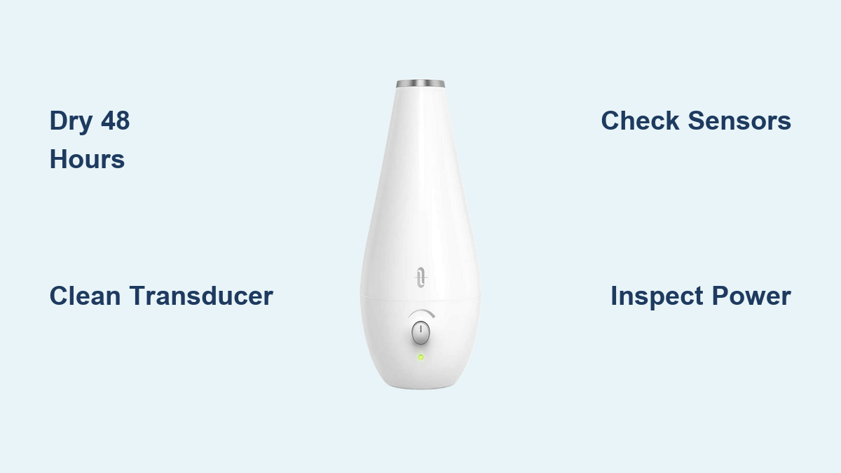 How to Fix Humidifier Not Working After Cleaning