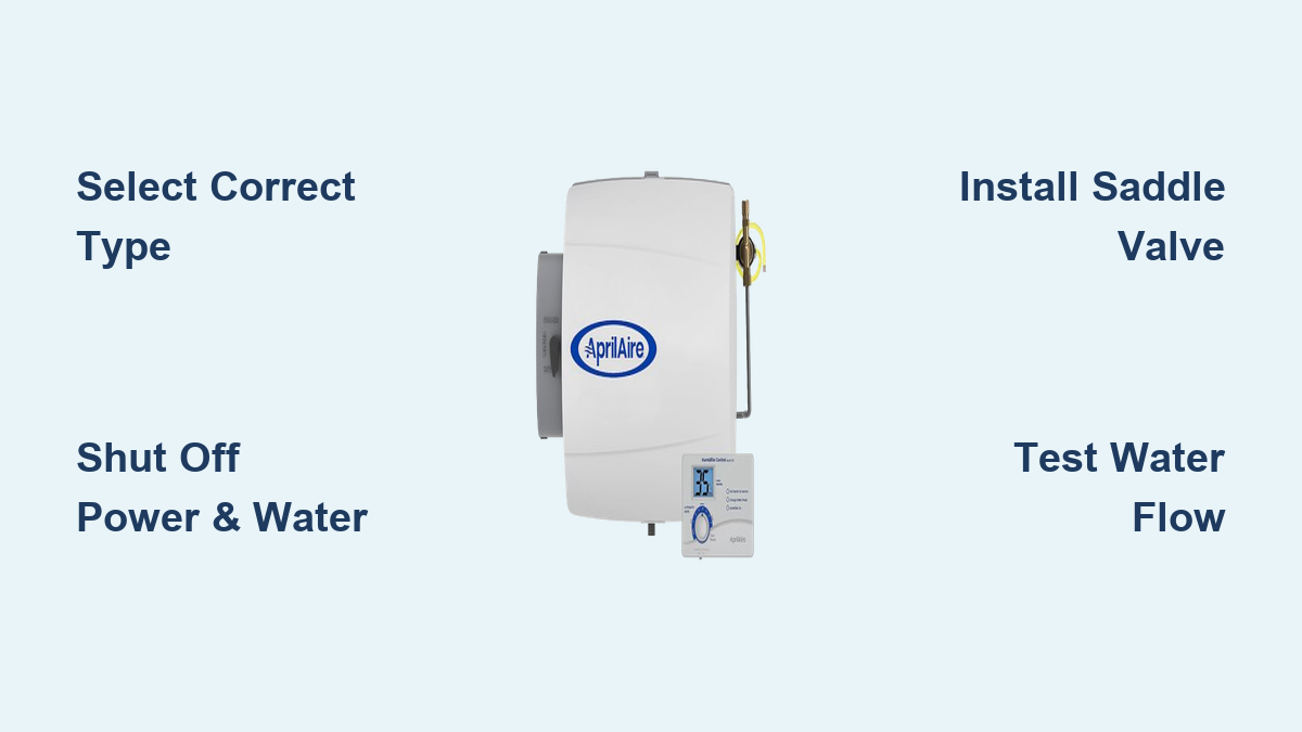 How to Install Whole House Humidifier: Step-by-Step Guide