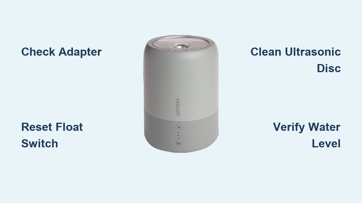 How To Fix Doterra Humidifier Not Working